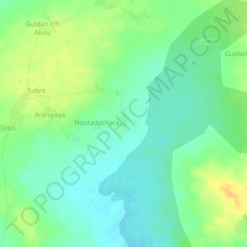 Raffa topographic map, elevation, terrain