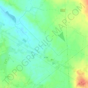 Kilmore topographic map, elevation, terrain